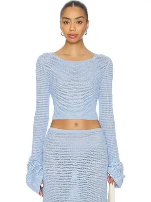 Devon Windsor Erin Longsleeve Top - Skylar