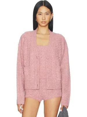 LOVERS AND FRIENDS Juliee Cardigan - Mauve