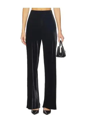 Cami Nyc Bristol Velvet Pant - Black