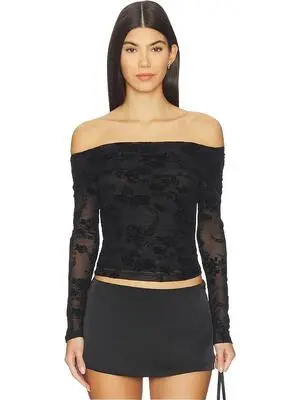 Heartloom Tatum Top - Black