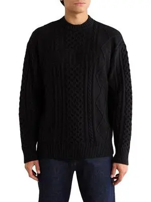 Carhartt Work In Progress Shawn Cotton Blend Sweater - Black