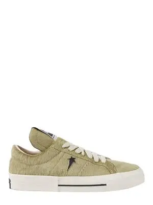 Rick Owens X Converse Calf Hair Sneakers - Green