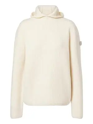 Moncler Jil Sander Virgin Wool Sweater - White