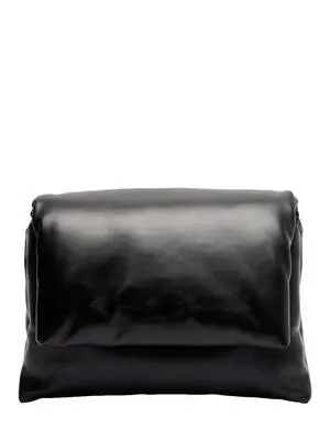 Moncler Jil Sander Leather Crossbody Bag - Black