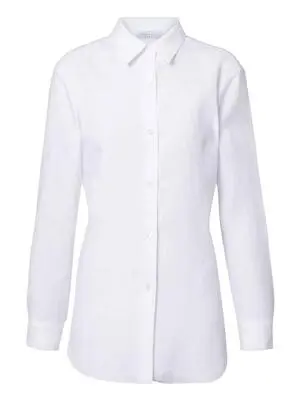 Gabriela Hearst Reyes Linen Shirt - White