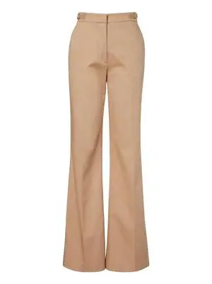 GABRIELA HEARST Vesta Cotton Flared Pants