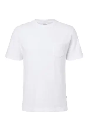 Fedeli Extreme Cotton Terry Polo T-shirt - White