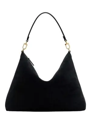 TOTEME Suede Tote Bag - Black