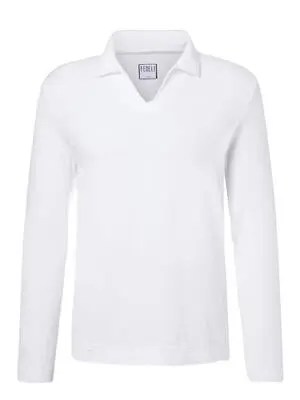 FEDELI Fedeli Cotton Terry Polo Shirt