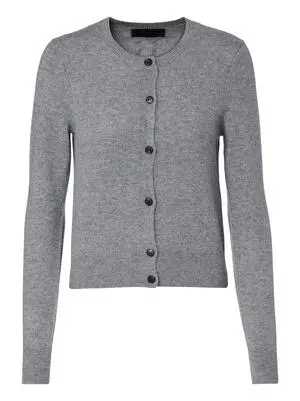 NILI LOTAN March Cashmere Cardigan - Grey