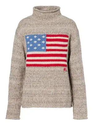 Polo Ralph Lauren Wool-blend Mockneck Sweater - Beige