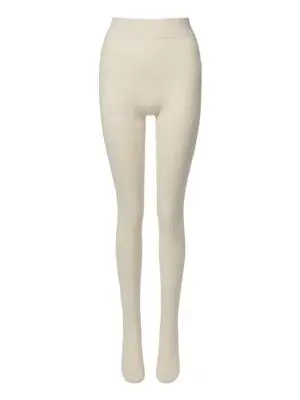 THE ROW Cashmere-blend Tights - White