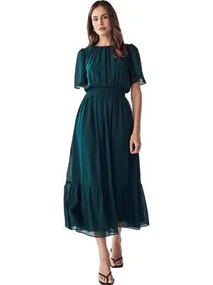 WILLA Casalla Midi Dress - Emerald