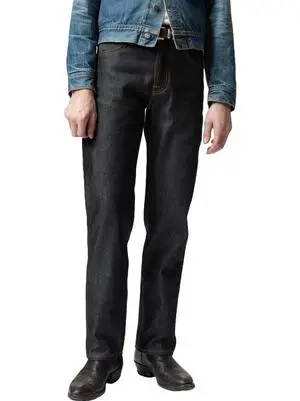 Nudie Jeans Rad Rufus Straight Leg Jeans - Dry Heavy