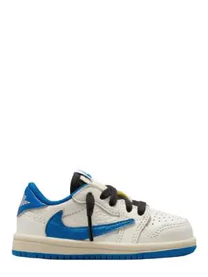 JORDAN 1 Retro Low Og Sp Fragment X Travis Scott Military Blue - Sail/black/muslin