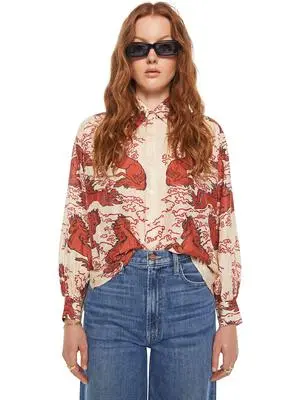 Alix Of Bohemia Emery Pegasus Print Shirt - Multi
