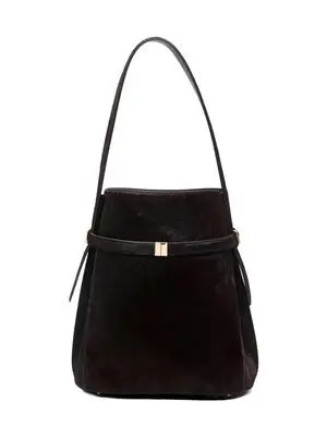 TOTEME Belted Bucket Bag - Red