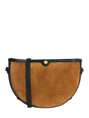 HARRODS Suede Cross-Body Bag