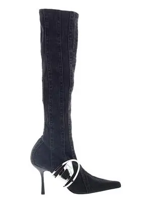 DIESEL D-eclipse Knee-high Boots - Black