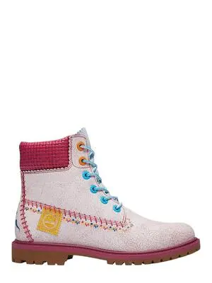 Timberland 6-inch Premium Boot 'dia De Muertos - Pink