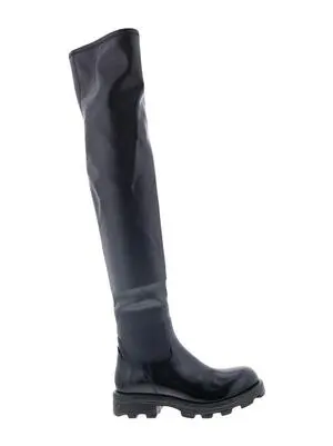 DIESEL D-hammer Thigh High Boots - Black