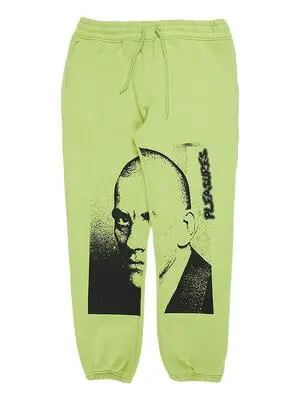 PLEASURES Backbone Sweatpants - Green