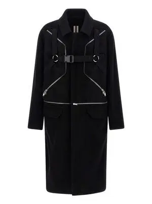 Rick Owens Coat - Black
