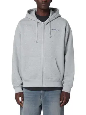 AWAKE NY Full Zip Sweatshirt - Grey