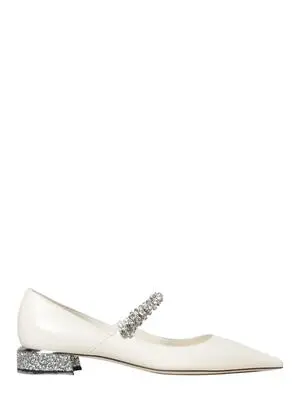 JIMMY CHOO Ballerina Flat - Milk