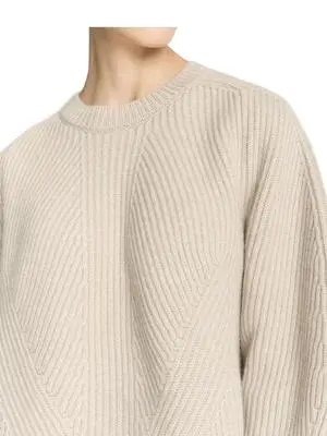 Malo Dafne Cashmere Crewneck Sweater - Dune