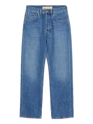 Valentino Garavani Denim Pants - Blue