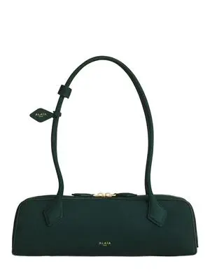 Alaïa Le Teckel Medium Shoulder Bag - Green