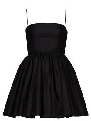Alaïa A-line Mini Dress - Black