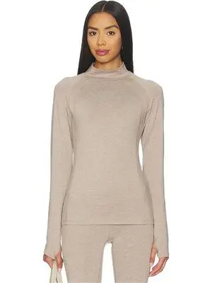 Varley Always Warm Baselayer Top - Taupe Marl