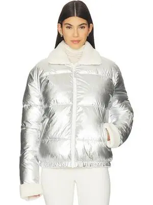 The Upside Lotti Reversible Puffer Jacket - Metallic