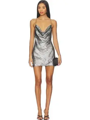 Superdown Matti Mini Dress - Gunmetal
