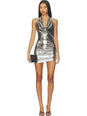Superdown Vivienna Mini Dress - Silver