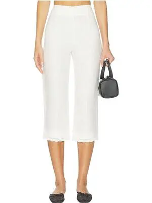 Posse Effi Capri Pant - Cream