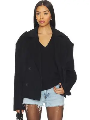 OW Presley Wool Jacket - Black