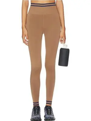The Upside Form Seamless 25in Midi Pant - Brown