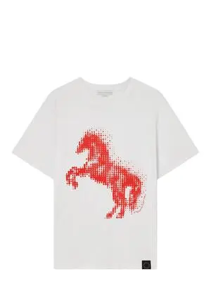 Stella McCartney Airbrushed Graphic T-shirt - Pure White