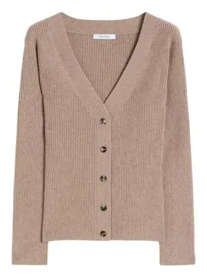Max Mara Wool And Cashmere Knit Jumper - Sand