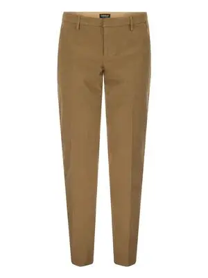 DONDUP Spiritissimo - Regular Chino Trousers In Gabardine