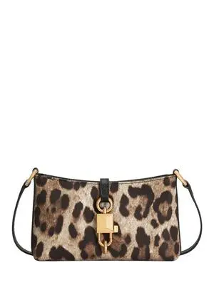 Dolce & Gabbana Leopard- Lock Shoulder Bag - Print