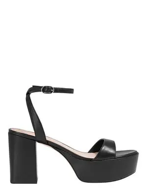 STUART WEITZMAN Gala Leather Platform Sandals