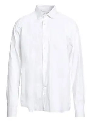 GHIRARDELLI Black Tie Shirt Size Cotton - White