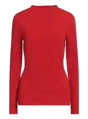 FERRAGAMO T-shirt In Viscose, Polyamide, Polyester And Elastane - Red