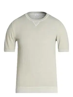 Eleventy Cotton Short Sleeve Sweater - Sage Green