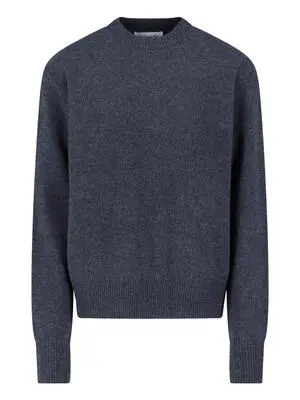 THE FRANKIE SHOP Rafaela Merino Wool And Cashmere Sweater - Gray
