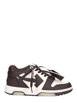 Off-White Off-White Out Of Office Sneakers Brown